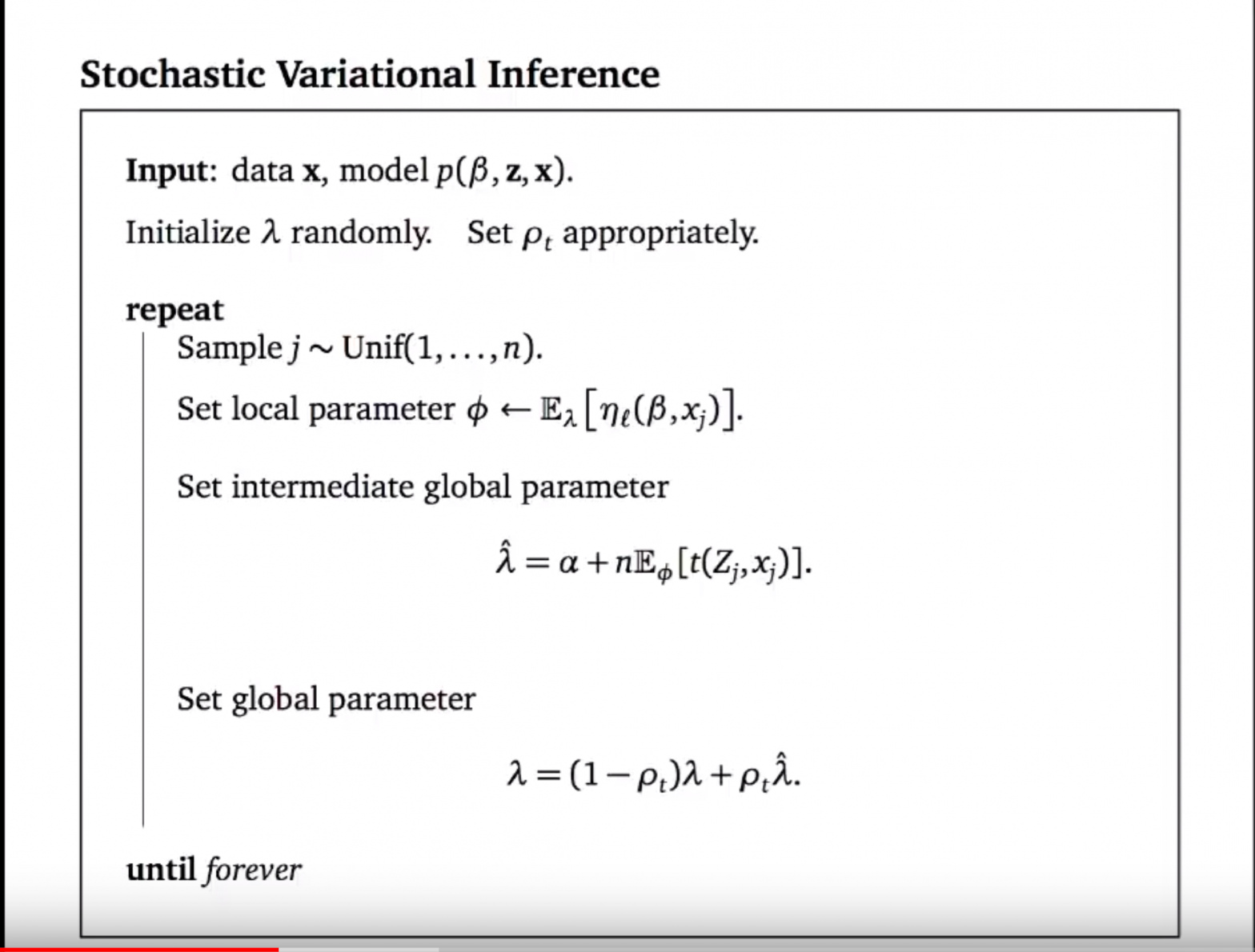 Stochastic Variational Inference – czxttkl Stochastic Variational Inference – czxttkl